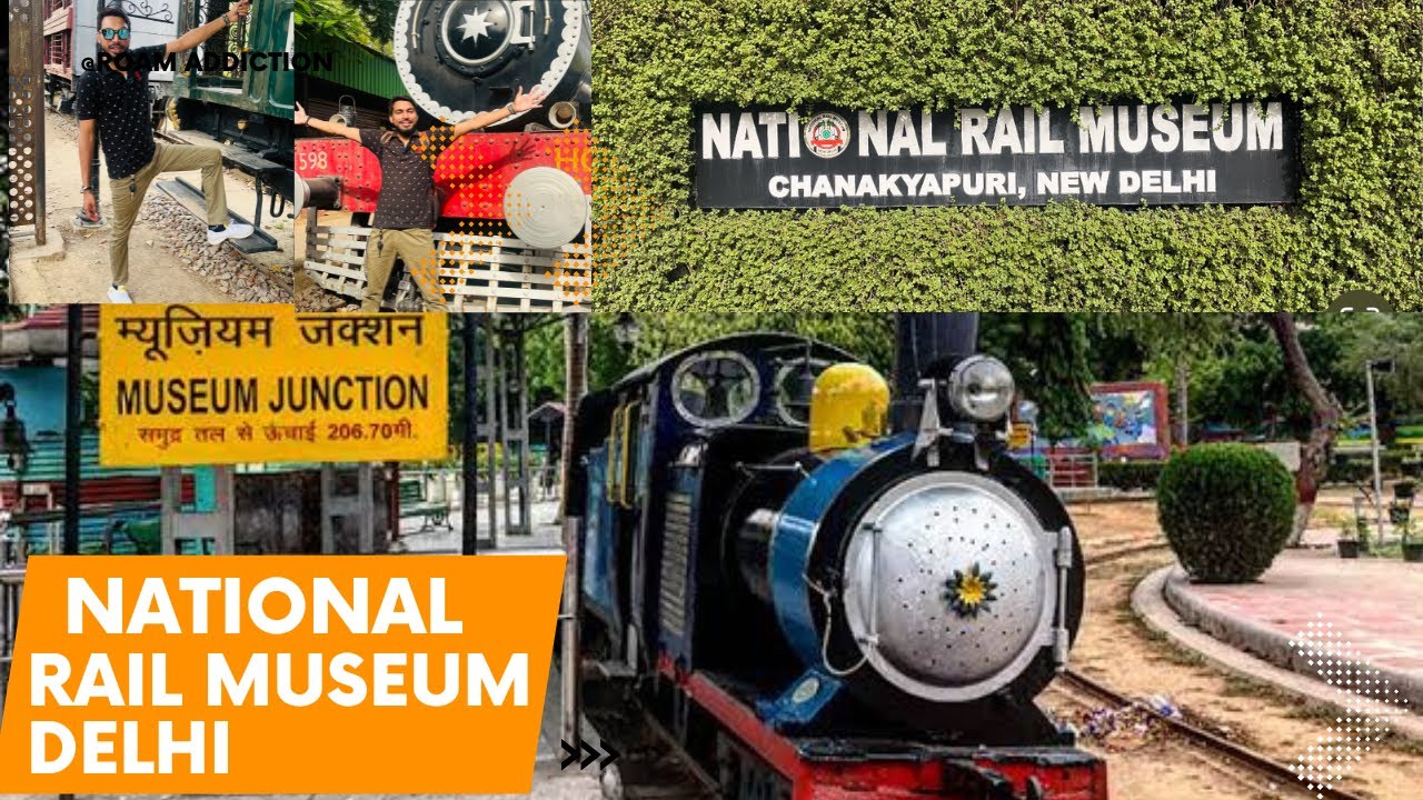 National Rail Museum Delhi || national rail museum delhi tour || rail ...
