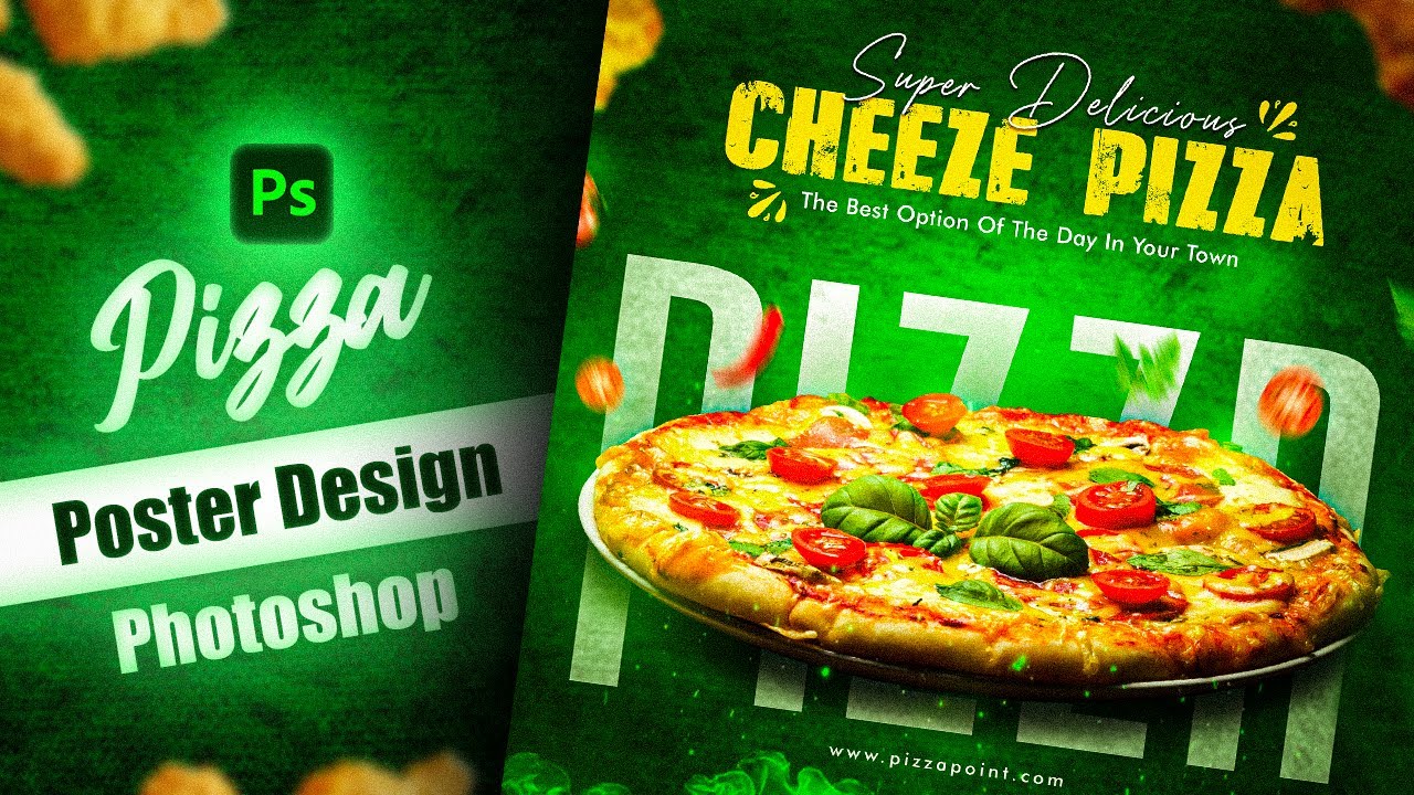 Pizza Poster Design Photoshop | Fast Food Social Media Post Design ...