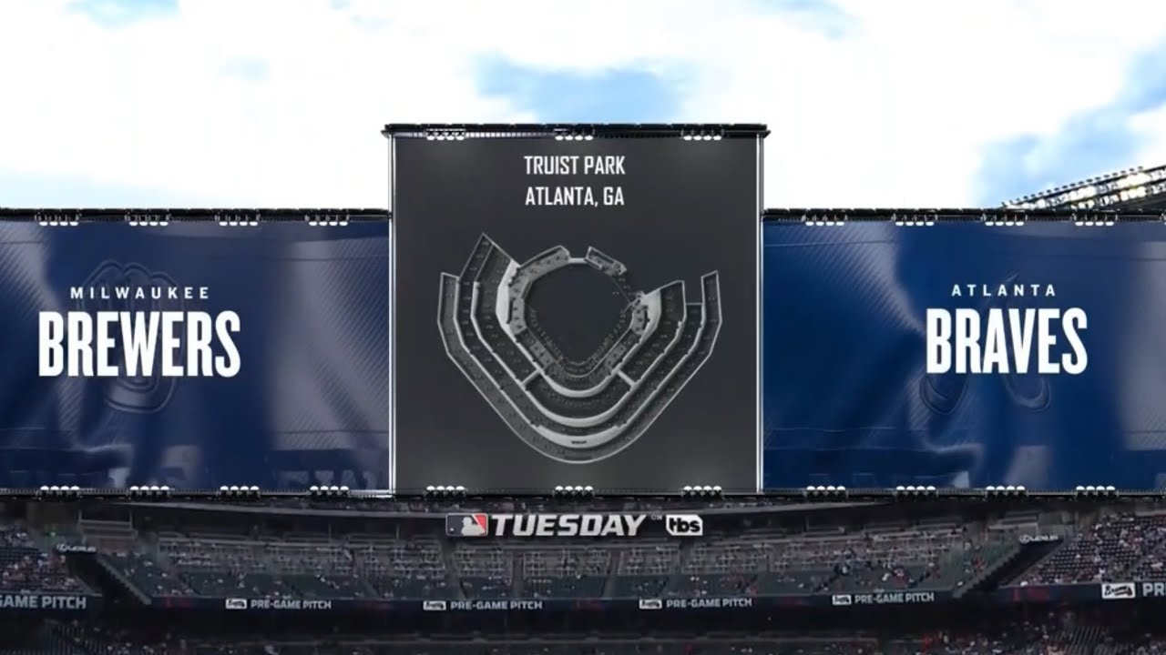 Brewers vs Braves MLB On TBS Intro/Theme 8/6/24 | MLB 2024 - YouTube