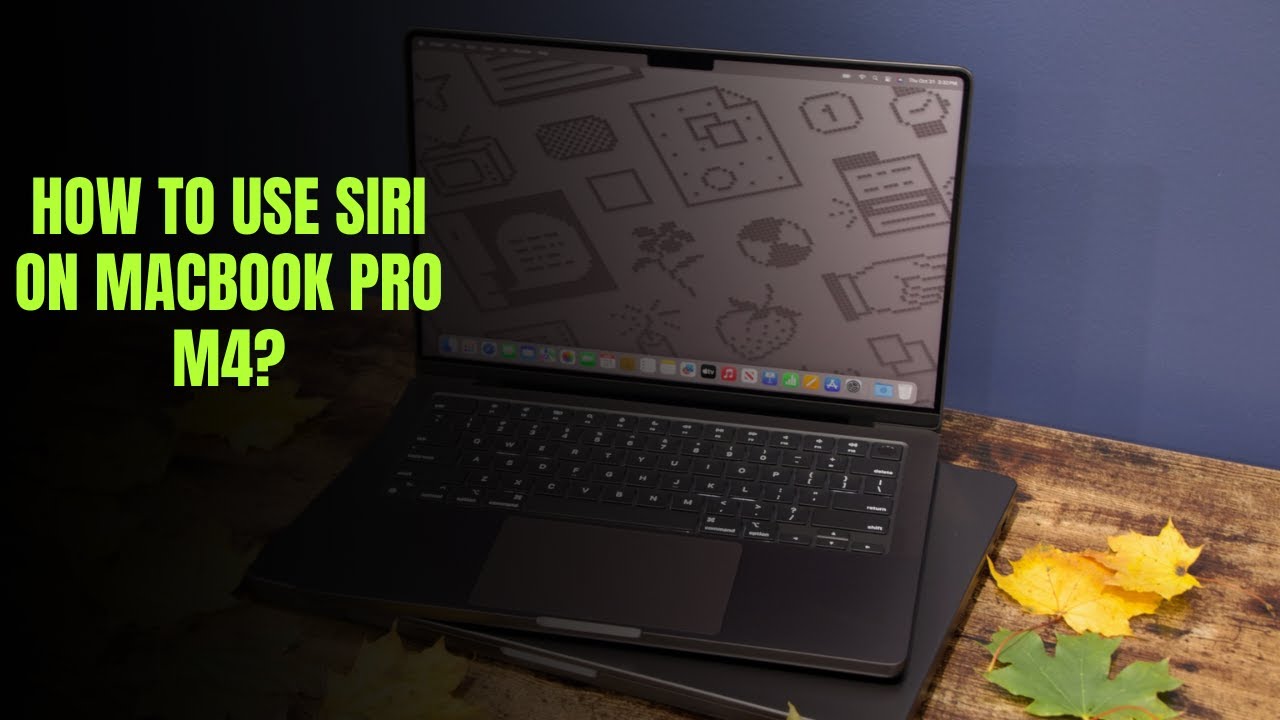 How to use Siri on MacBook Pro M4? - YouTube