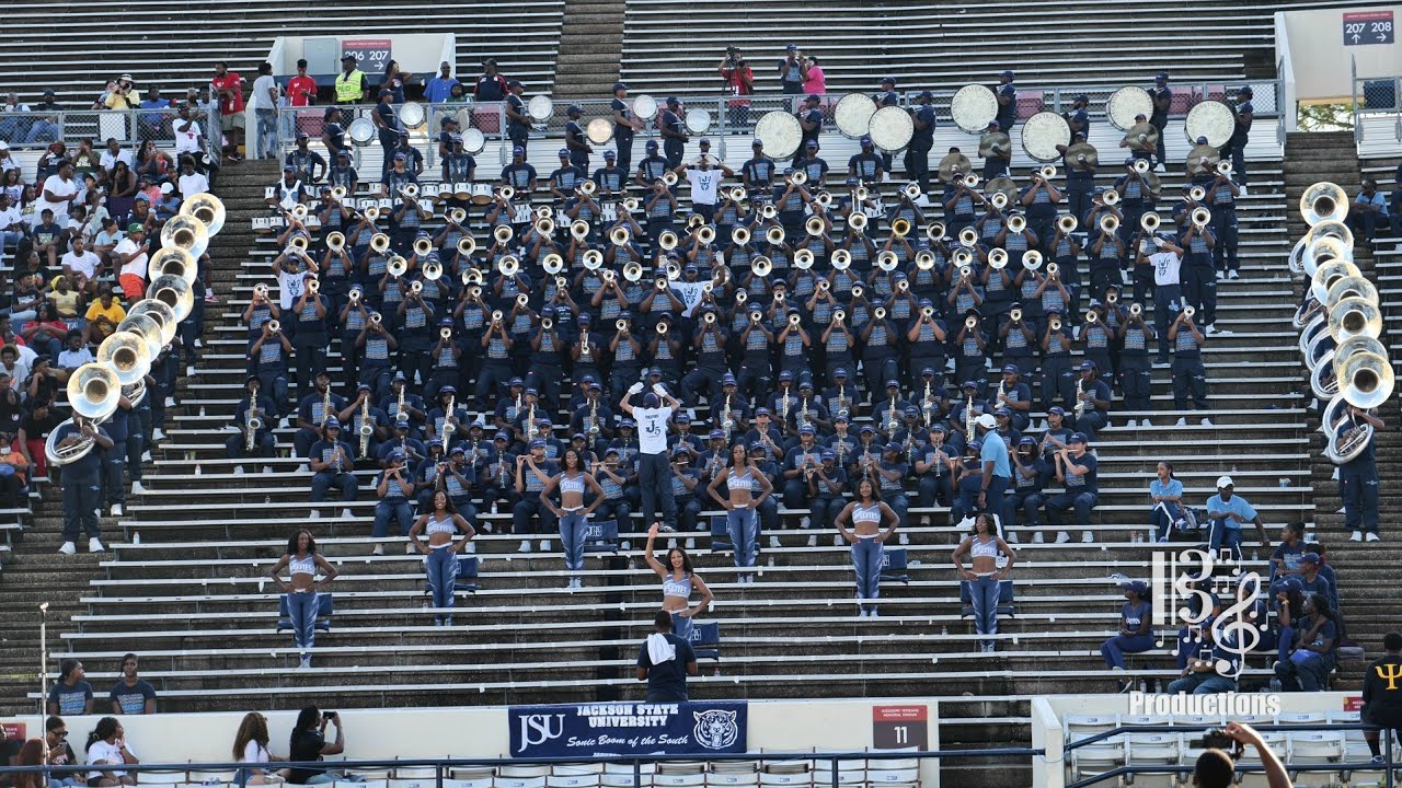 Jackson State University "Sonic Boom of the South" Marching Band ...