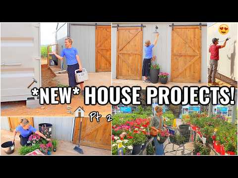 STARTING A NEW PROJECT!!🏠 HOME PROJECTS AT OUR ARIZONA FIXER UPPER 2026 | Jackery Generator 1000 v2
