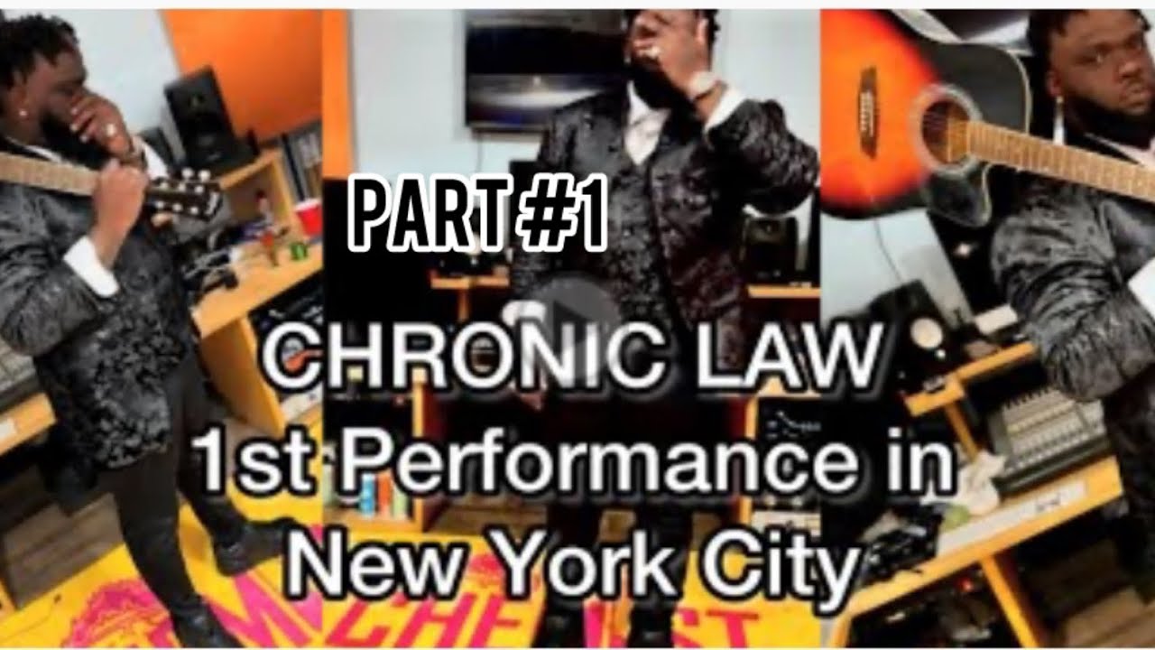 Chronic Law's first performance in Queens New York at Amazura concert ...