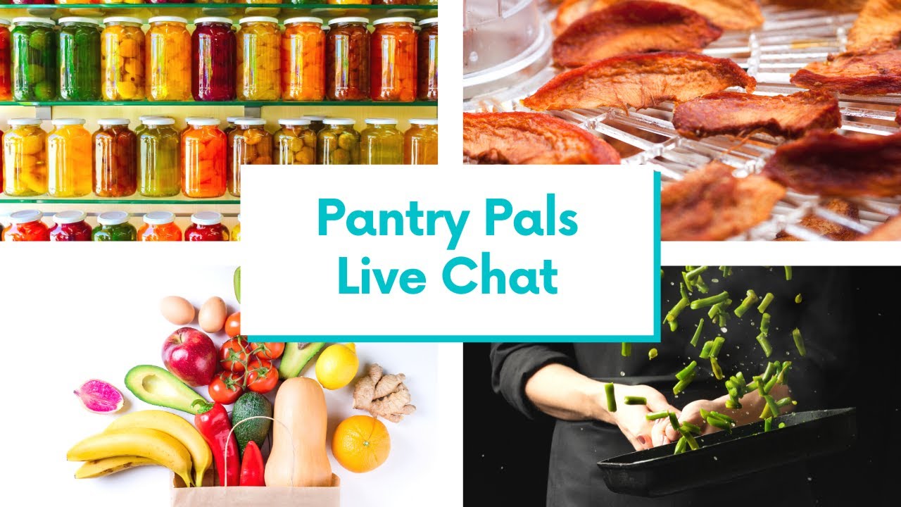 Pantry Pals Live Chat - What should we discuss tonight? - YouTube