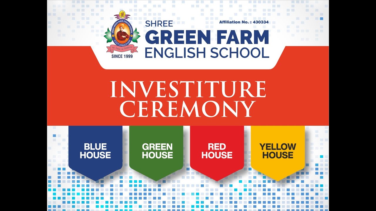 Investiture Ceremony 2023 Shree Green Farm English School, Rajkot - YouTube