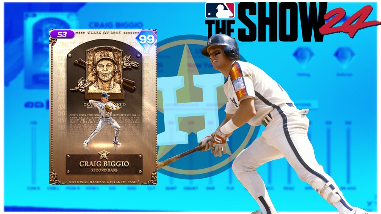 *99* CRAIG BIGGIO IS A CHEAT CODE ! (MLB The Show 24) - YouTube