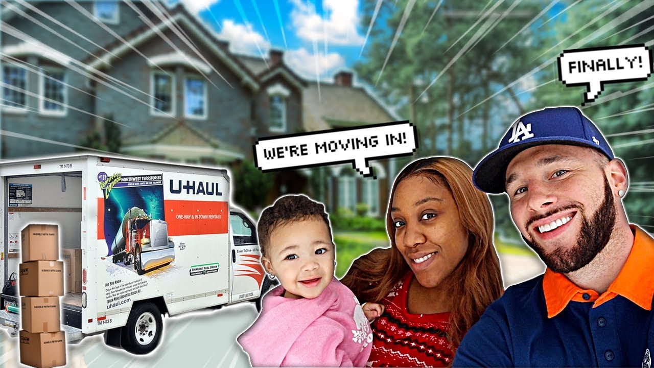 FIRST DAY BACK IN OUR NEW HOUSE!!! - YouTube