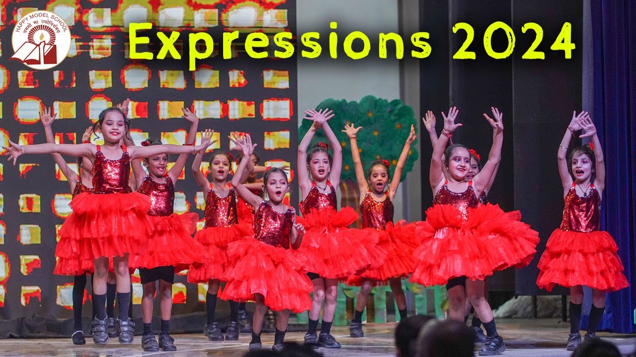 HMS | Happy Model School | Expression 2024 Part 1 | Dance Performance's ...