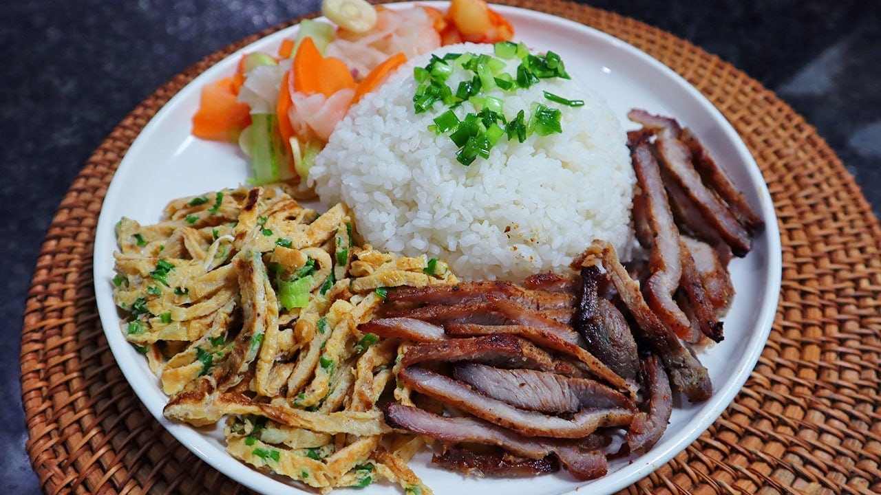 Pork and Rice with Pickled Vegetables _ Famous Street Food Bai Sach ...