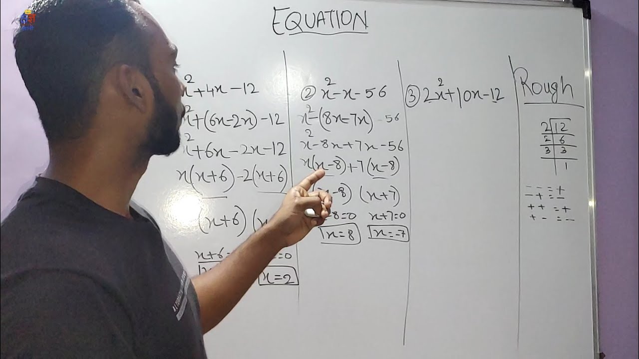 Solve Equation with traditional and tricks methods #equation #tricks # ...