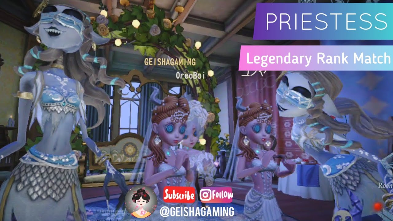 PRIESTESS LEGENDARY RANK SAMARA Identity V 第五人格 - YouTube