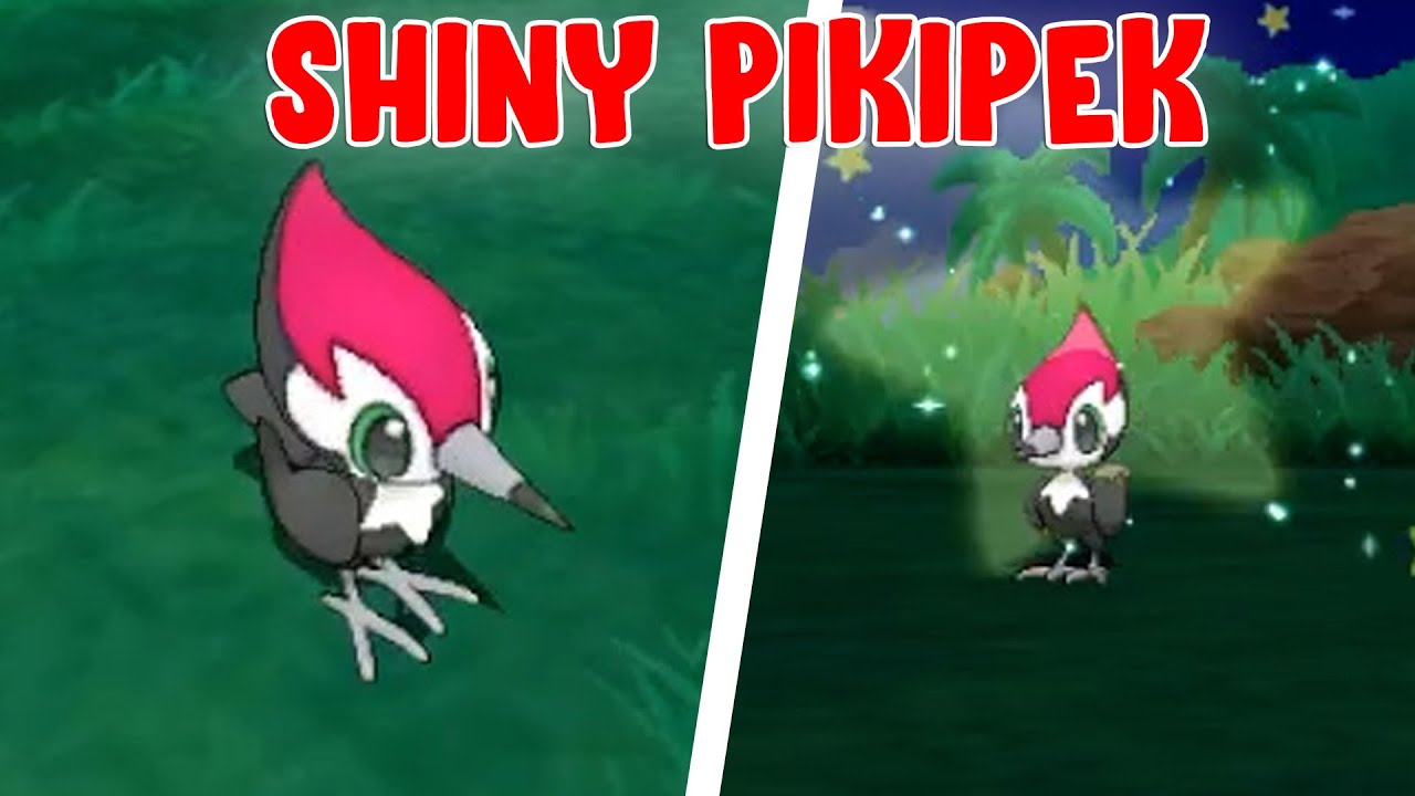 Shiny Pikipek #731 in Pokémon ORAS - YouTube