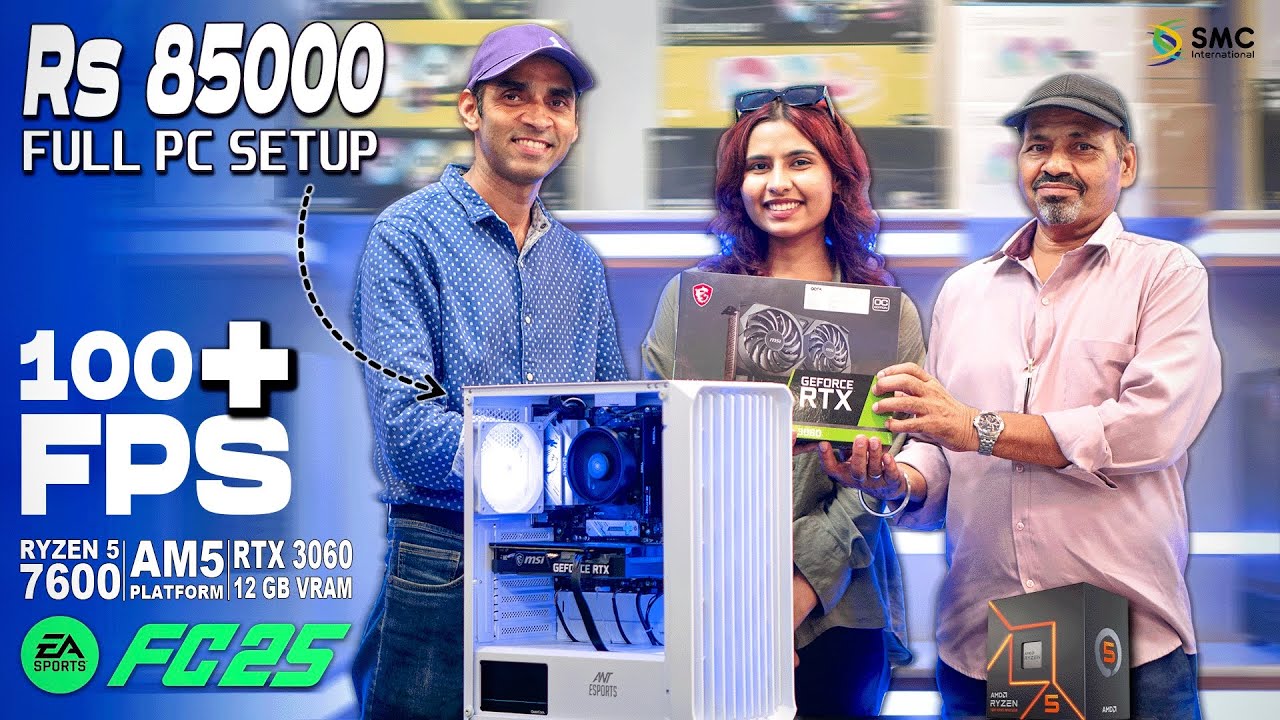 We Build @Aryaa_San the Fastest PC Setup for FC25 under Rs 85000 ...