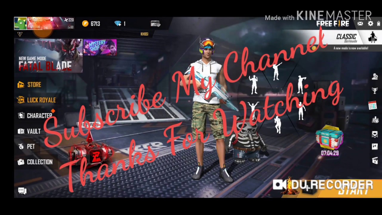 Free fire New Collection by Tkd Gaming - YouTube