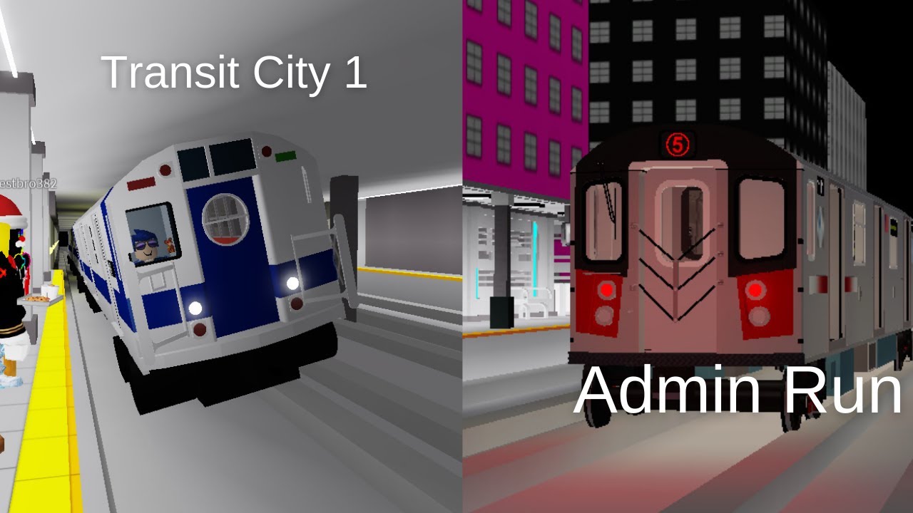 Transit City 1 - Admin Run | ROBLOX - YouTube