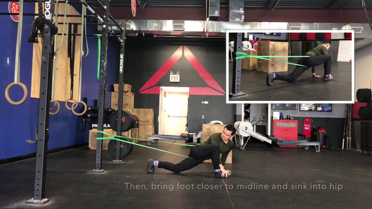 Banded Hip Distraction - YouTube