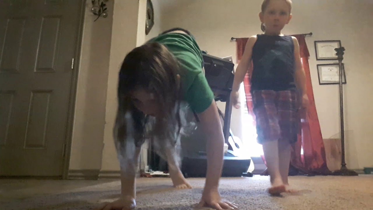 Yoga challenge with my brother - YouTube