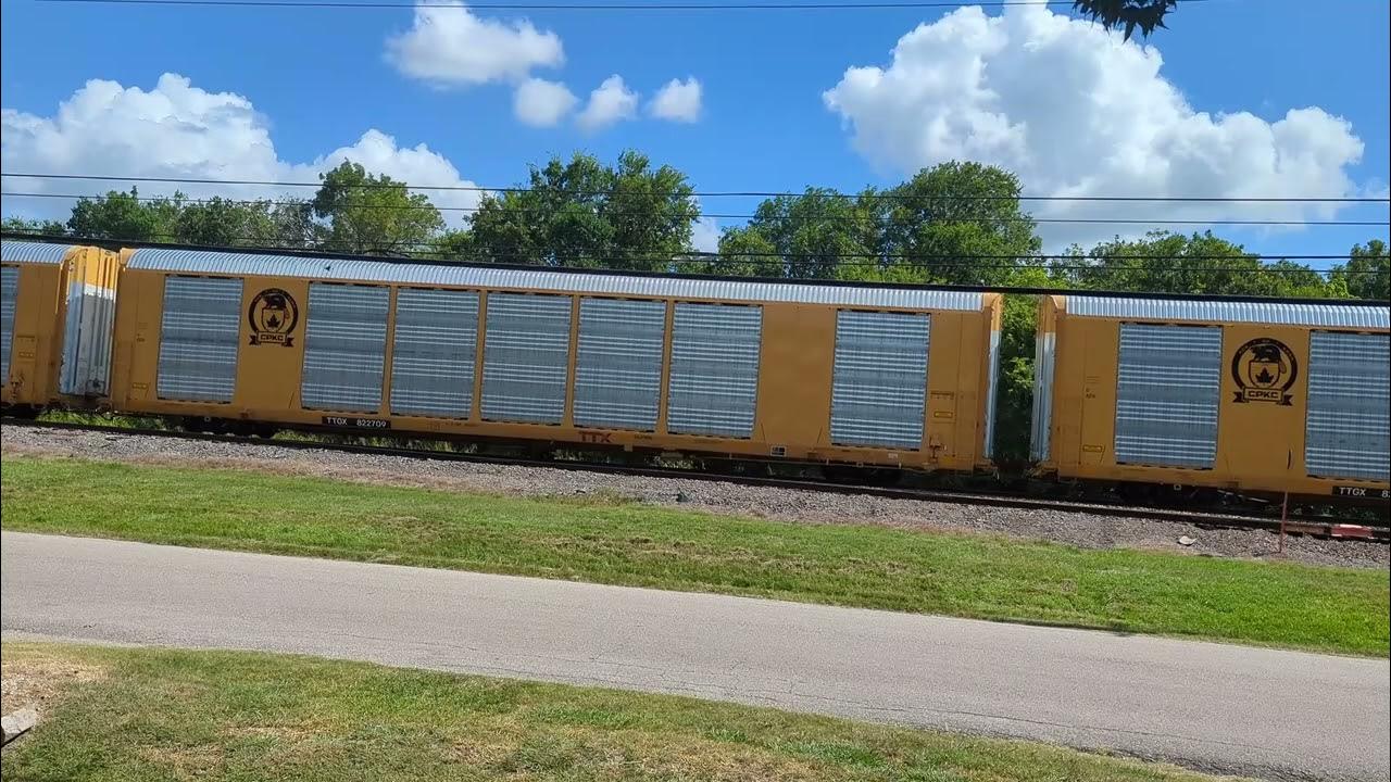 BNSF WESTBOUND AUTO RACK LATE EVENING CATCH 07 04 24 - YouTube