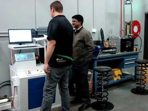 FSA Make, 200 kN Capacity Leaf Spring Testing Machine. - YouTube