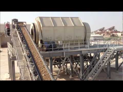 Qatar 350 t/hr Aggregate Sand Washing Plant - Feeder Plant - Part 1.wmv ...