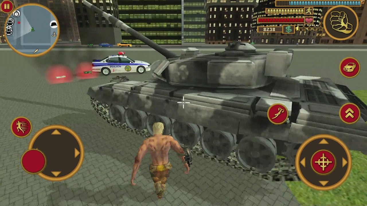 Rope Hero Rise of the Machines Android Gameplay #4 - YouTube