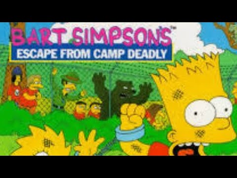 Bart Simpson's: Escape from Camp Deadly (GB) - YouTube