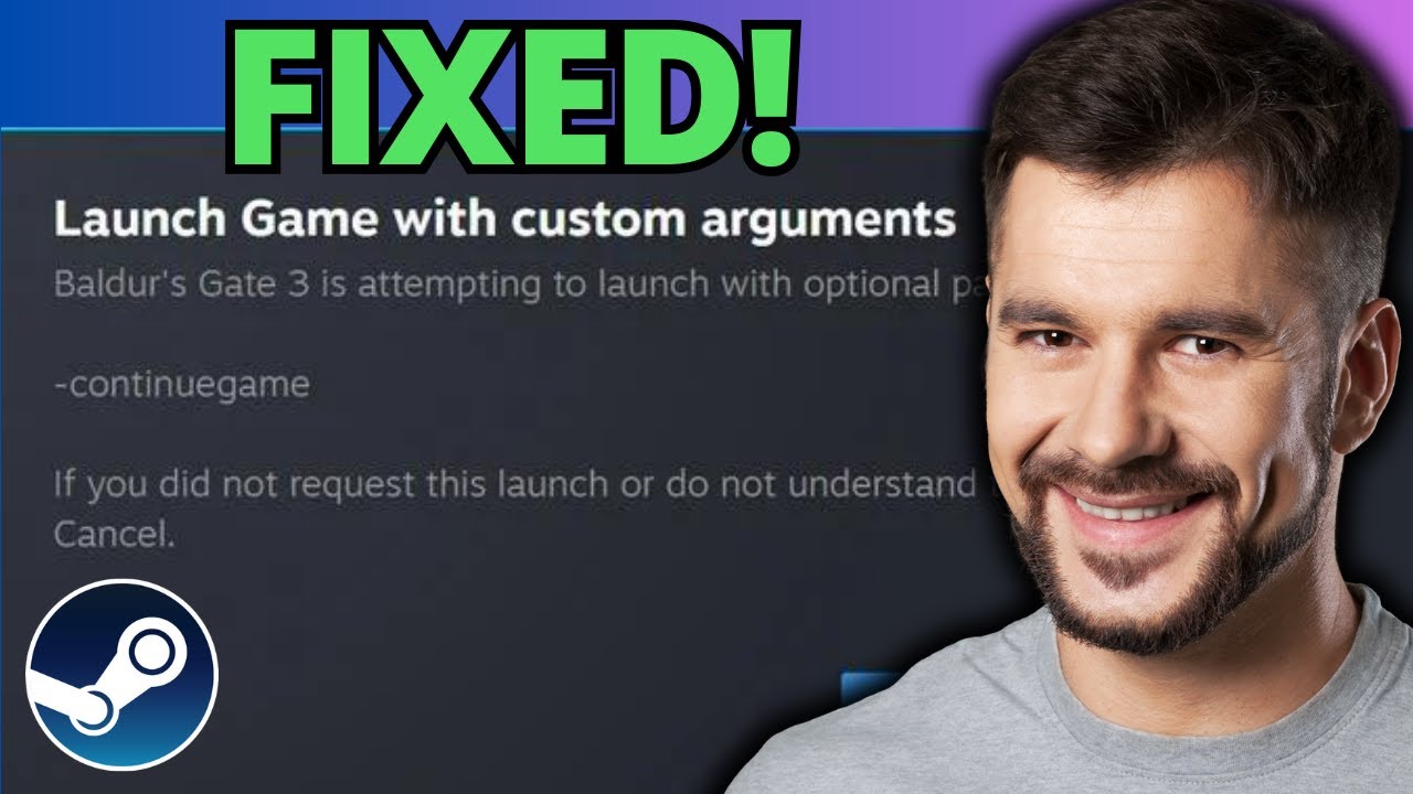Fix Launch Game With Custom Arguments Error On Steam Youtube