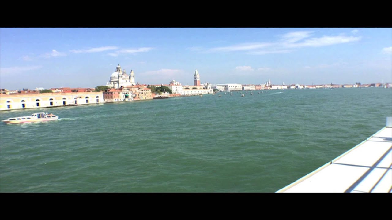 da Tronchetto al Lido Venezia 2015 timelapse - YouTube