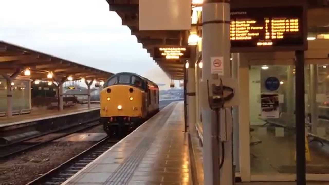 Class 37 116 in Derby - YouTube