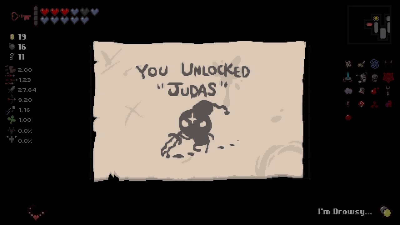Unlocking tainted Judas - The Binding of Issac: Repentance - YouTube