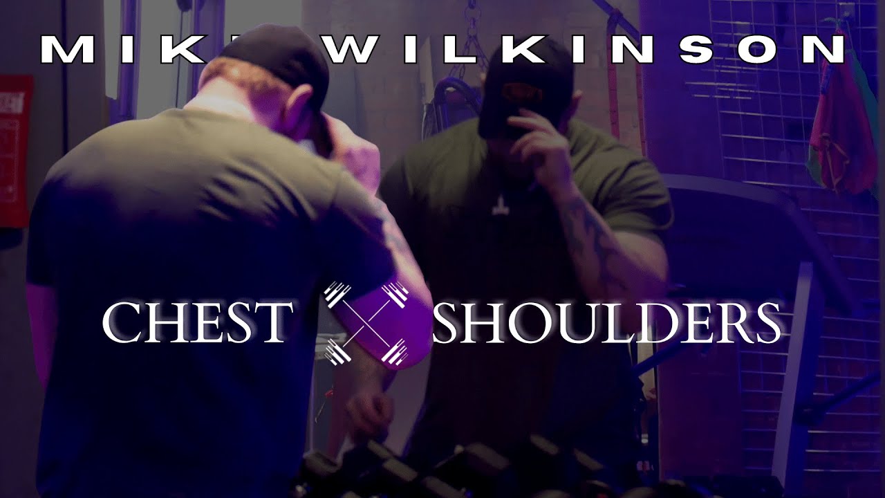 MISFITZ SUPPLEMENTS // Intense Chest & Shoulders - YouTube