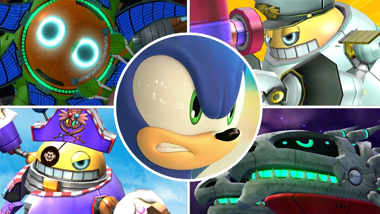 Sonic Colors Ultimate - All Bosses Fight (No Damage) - YouTube