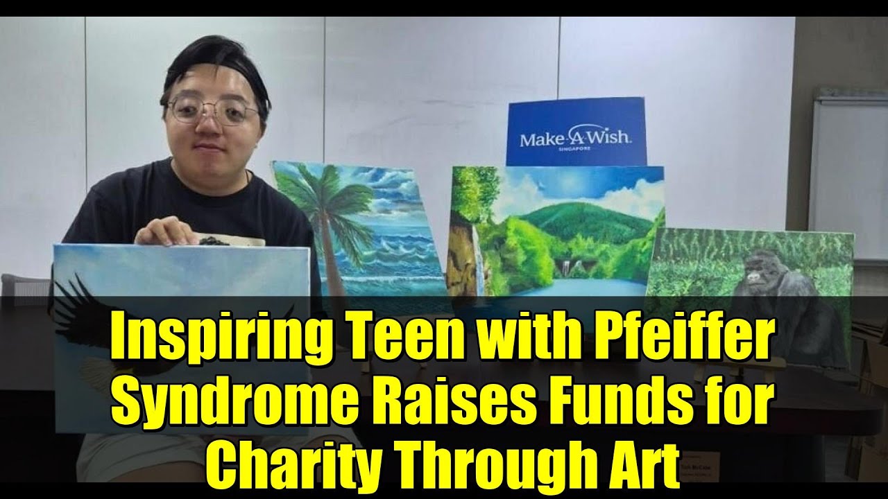 Inspiring Teen with Pfeiffer Syndrome Raises Funds for Charity Through ...