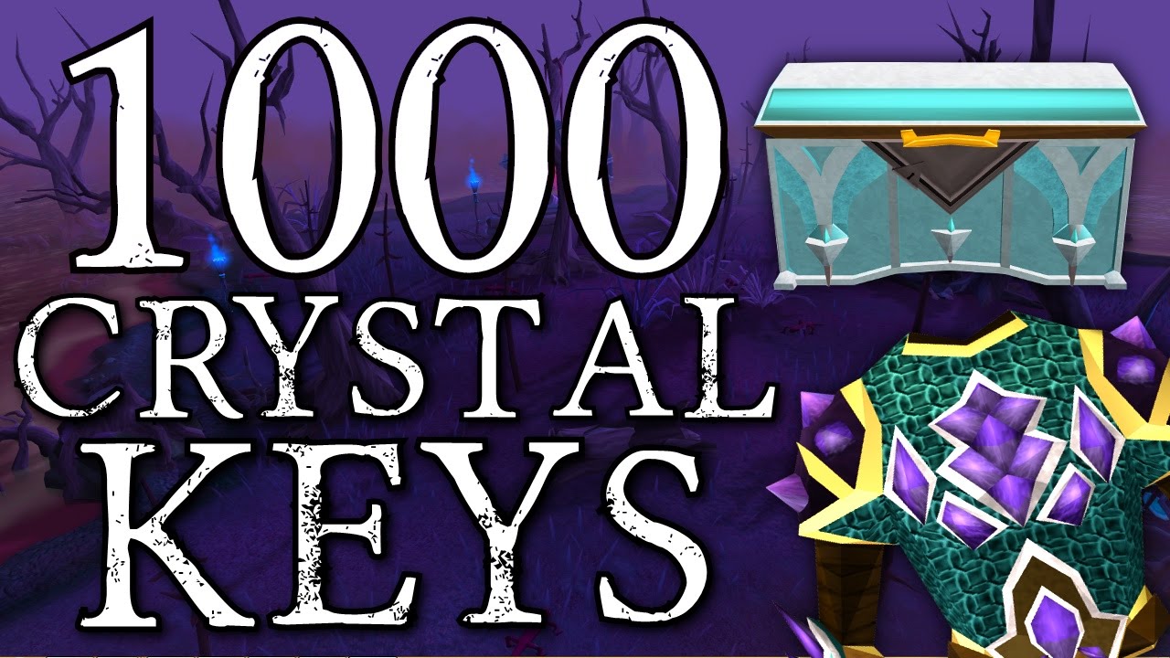 Runescape - Loot From 1000 Crystal Keys (Elf City) - YouTube