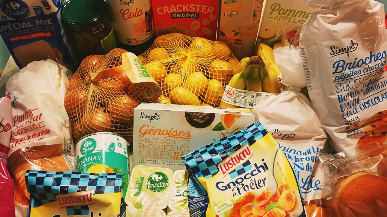 ⭐Retour de Courses CARREFOUR Express⭐Vive Simply!!!😄 - YouTube