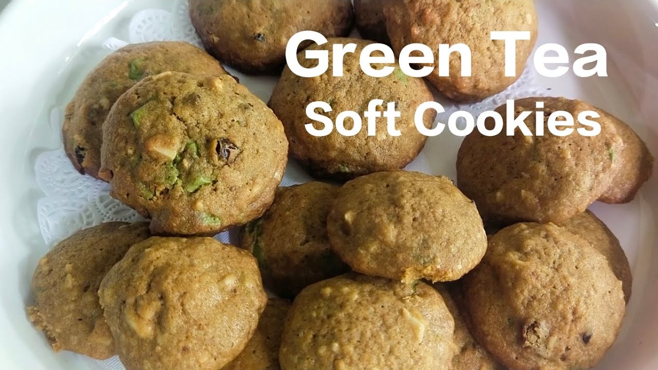 Green Tea Soft Cookies #cookies - YouTube