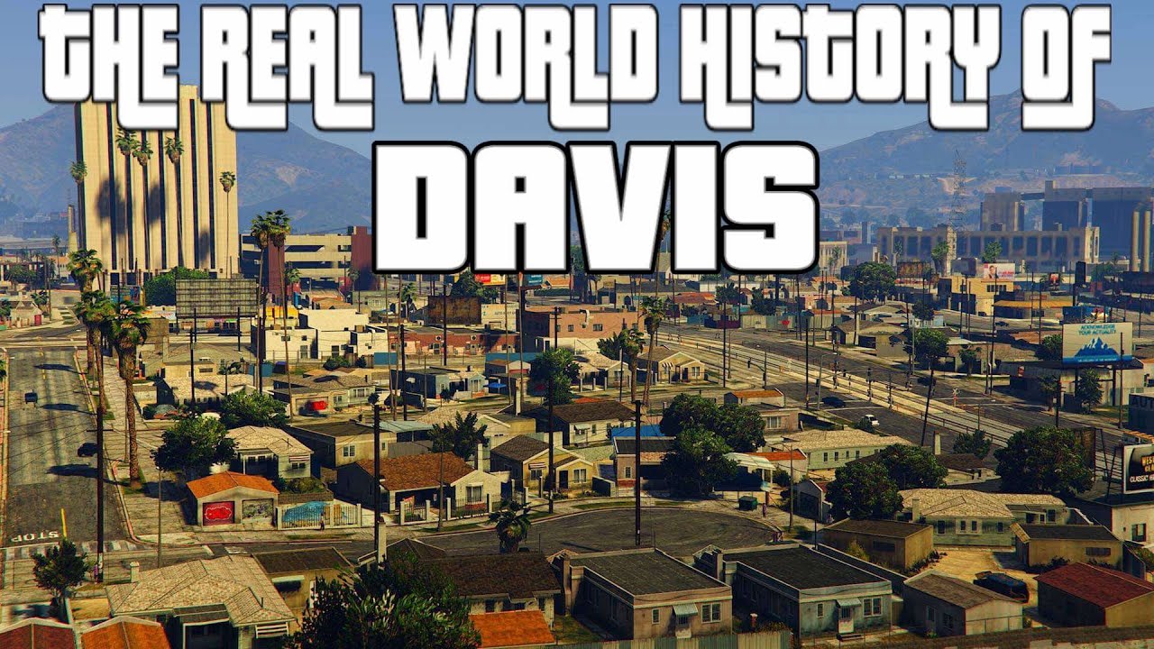 The Real World History of Davis-Grand Theft Auto 5 - YouTube