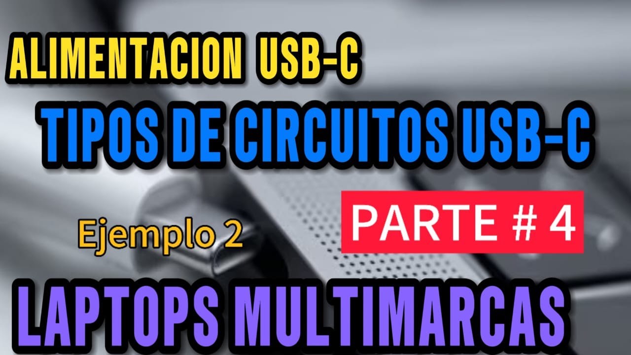 Alimentación USB-C en laptops -Tipos de circuitos-funcionamiento - YouTube
