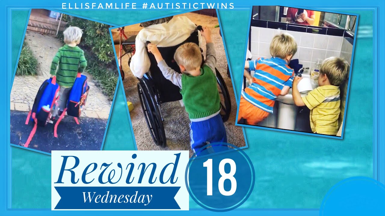 🧩📼 The Twins love to be helpful! Nonverbal Autism Autistic Boy Twins l ...