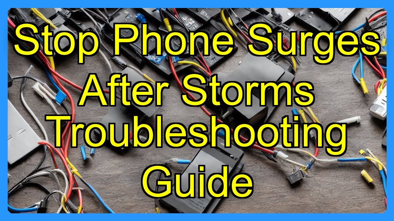 Stop Phone Surges After Storms Troubleshooting Guide - YouTube