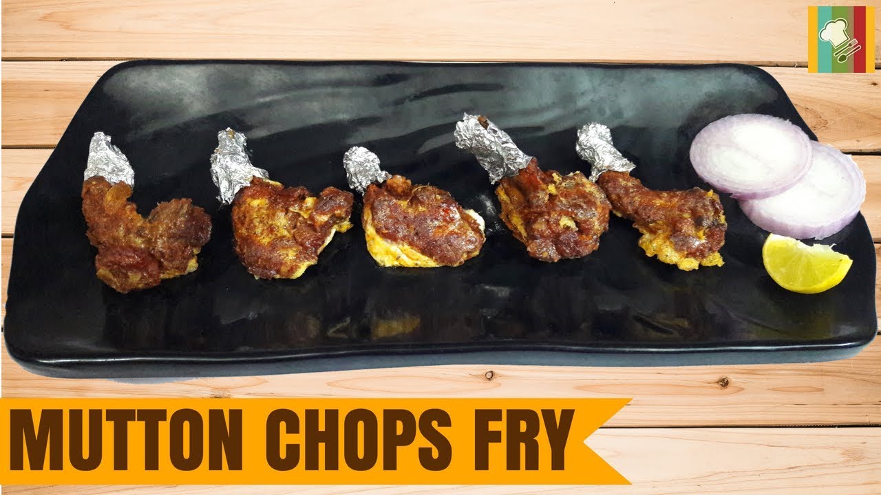 Mutton Chops Fry | Mutton Chops Dry | Mutton Chops in Tamil | மட்டன் ...