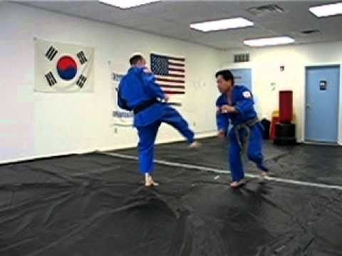 Hapkido Kick Defense - YouTube
