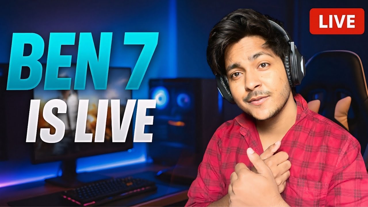 BEN 7 IS LIVE ️ WITH 90% HEADSHOTRATE⚡️ - YouTube