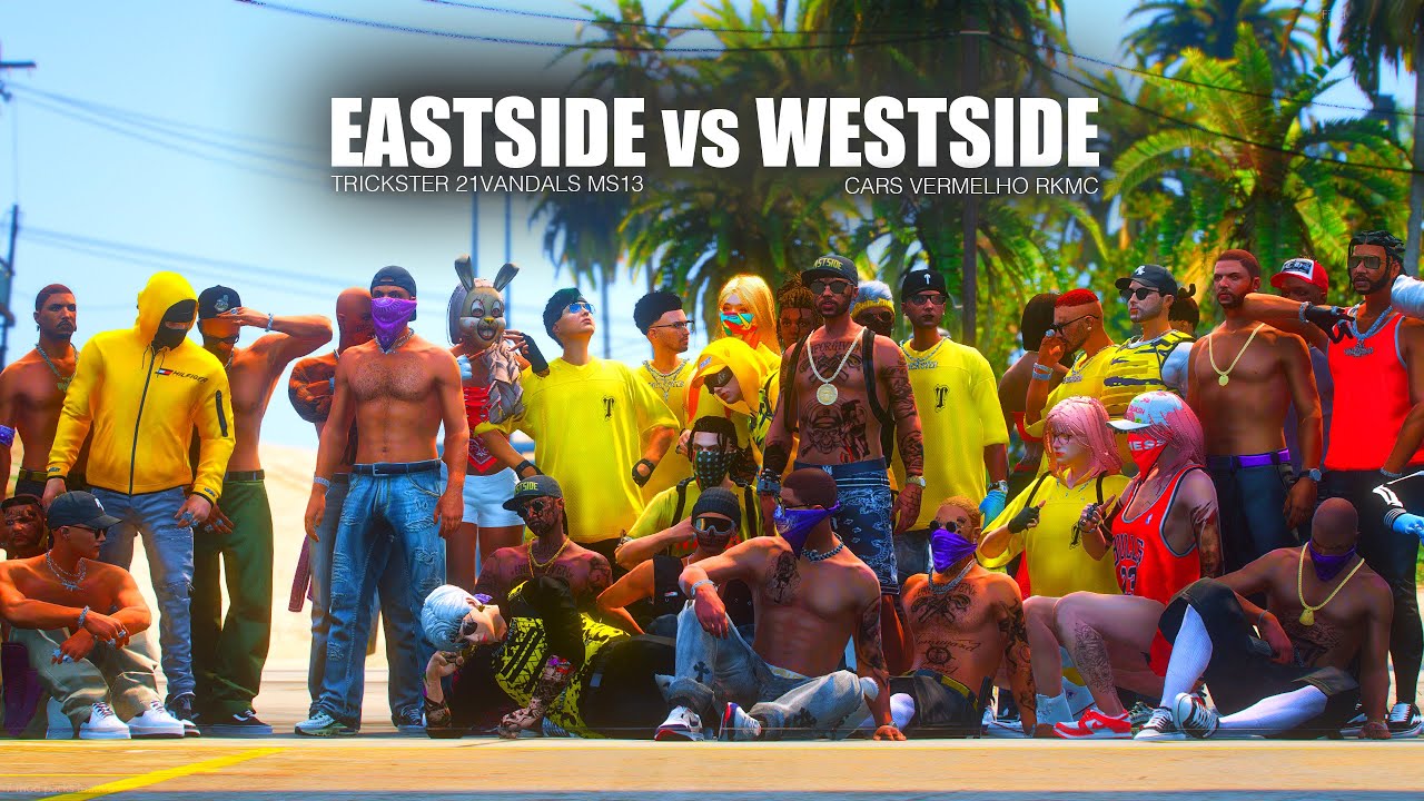 KEI OG TRICKSTER SO ANGRY - EASTSIDE VS WESTSIDE (45 vs 45) ! GTA 5 ROLEPLAY - YouTube