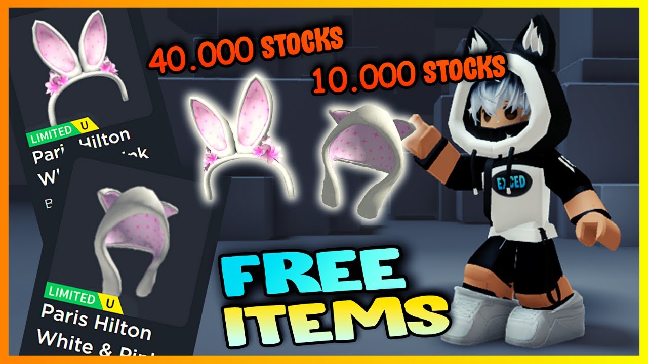 New 2 Roblox FREE items, FREE UGC ITEMS on ROBLOX games, come and get ...