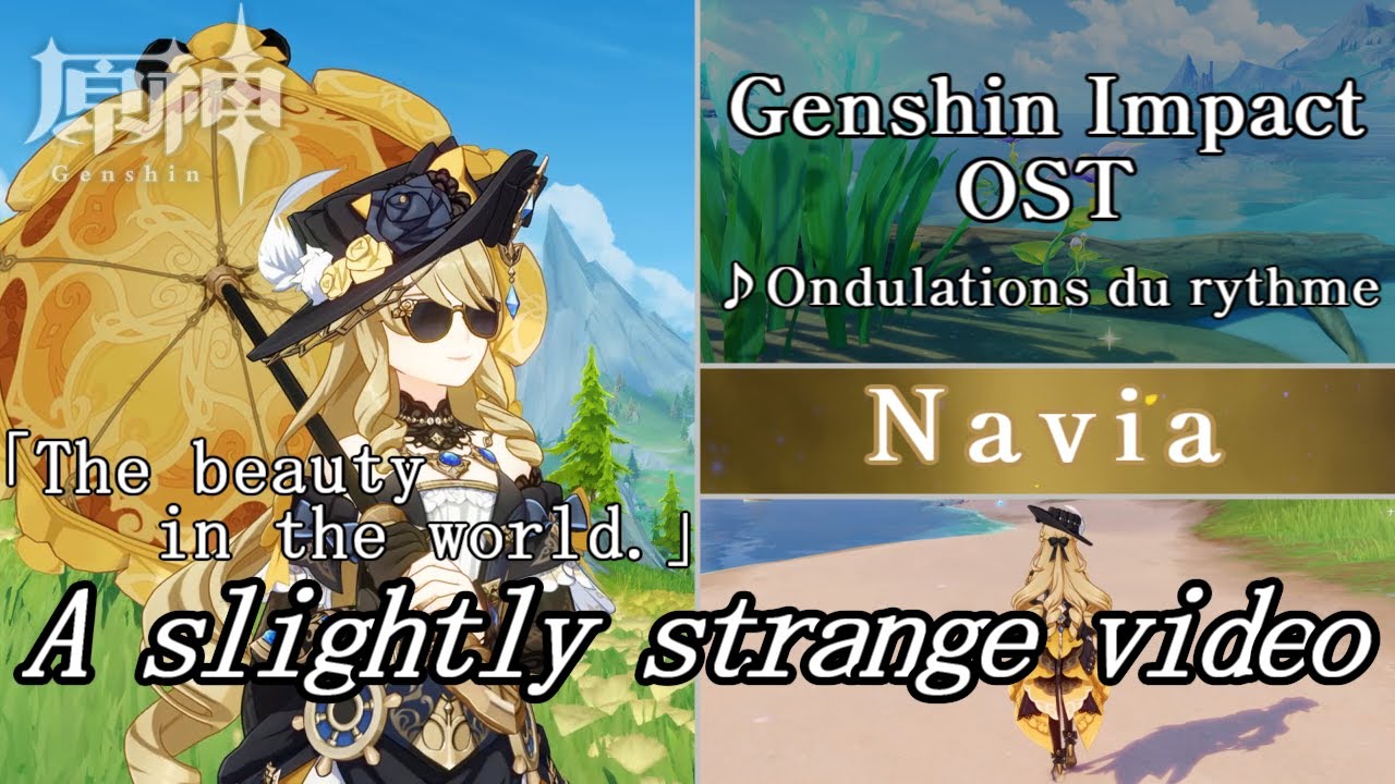 A unique video where Navia's voice, idle animations, and more are set ...
