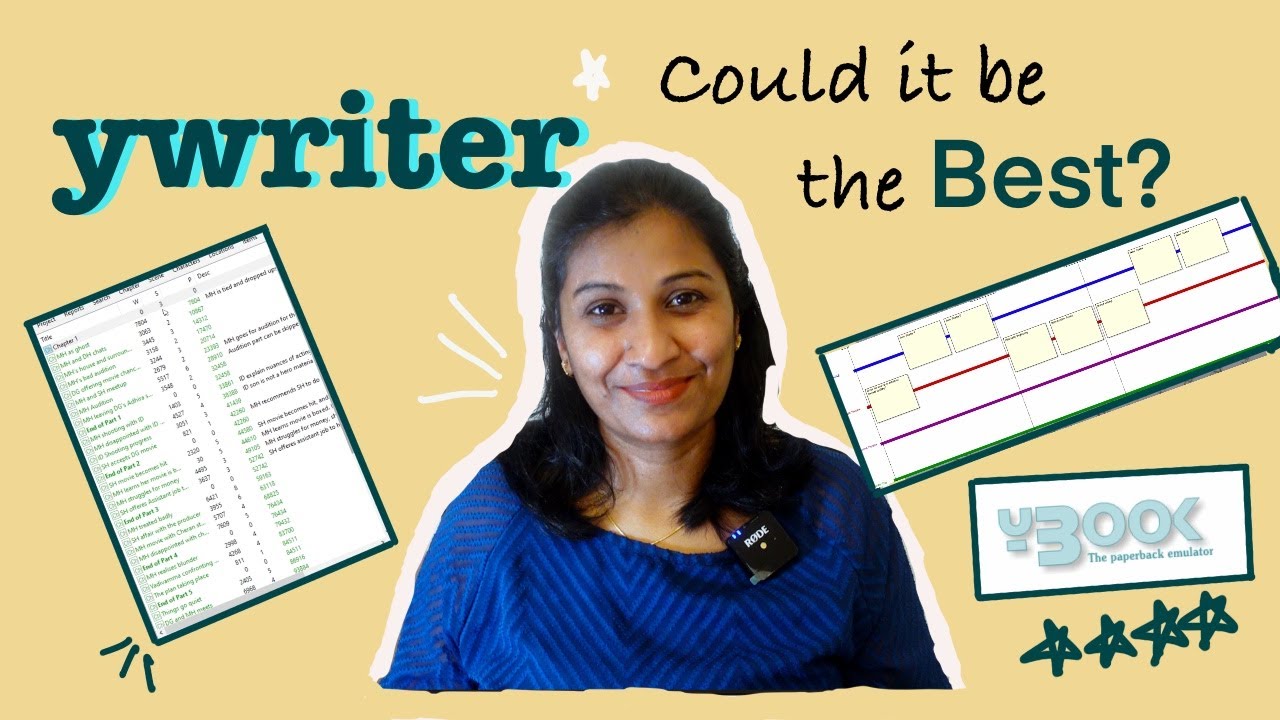 YWriter Free writing software review || How I use yWriter for my first ...