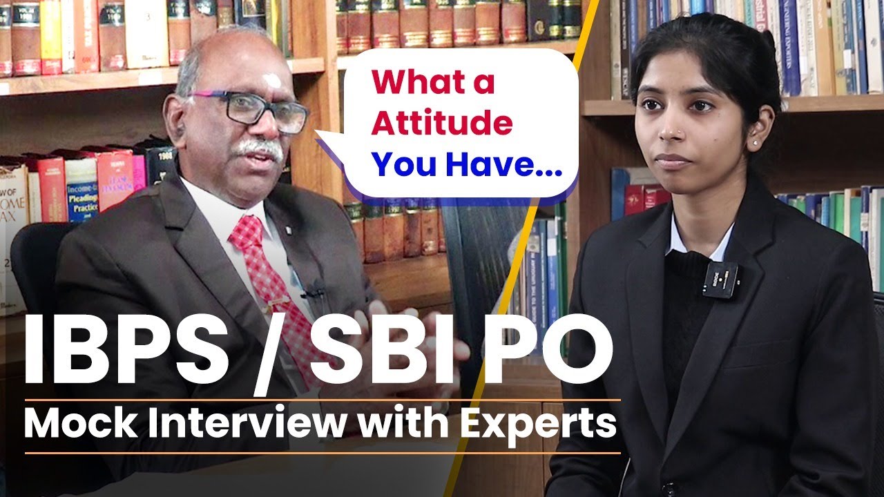 IBPS / SBI PO Mock Interview with Retd. AGM SBI | Real Interview ...