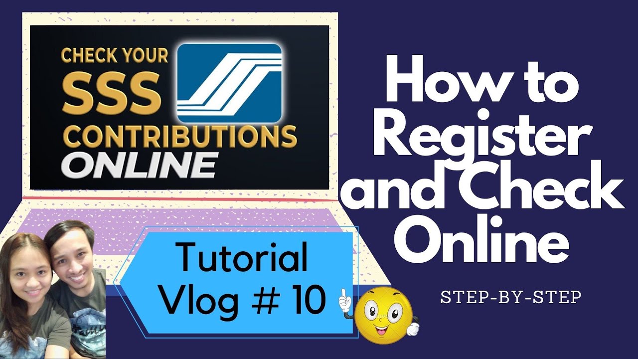 HOW TO REGISTER AND CHECK SSS ACCOUNT ONLINE 2020 | STEP-BY-STEP ...