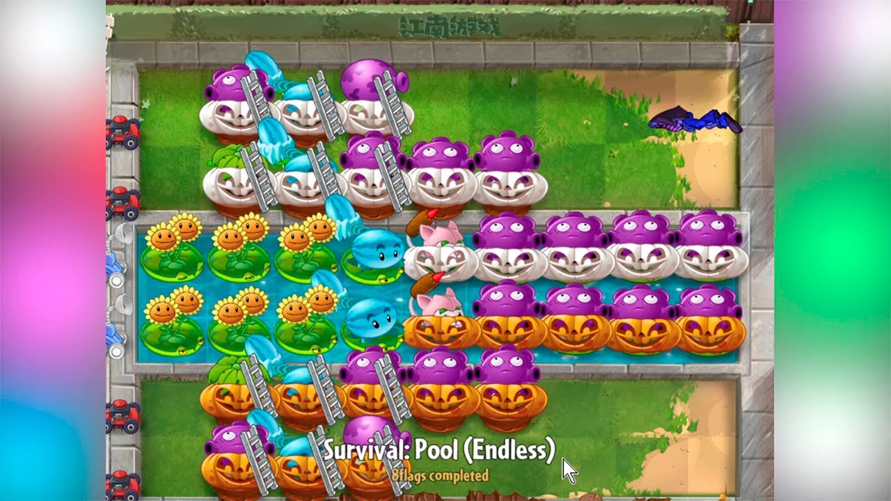 Pvz 2 Pak Supervivencia Infinita Estrategia de 16 Gasosetas - YouTube